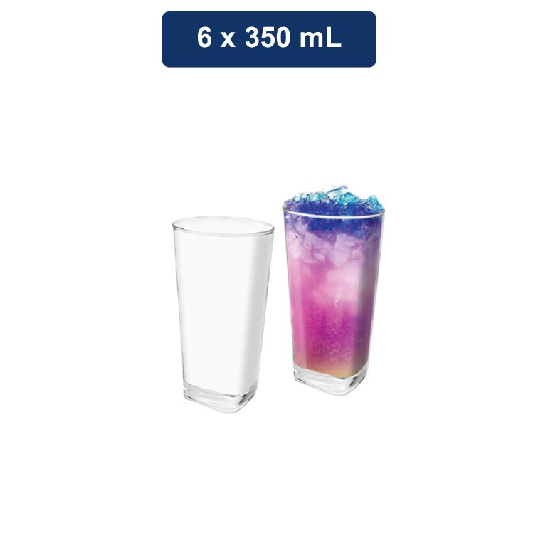 Jual Citinova Gelas Kaca / Glass Cup Hokaido 350 ml x 6 pcs | Shopee Indonesia