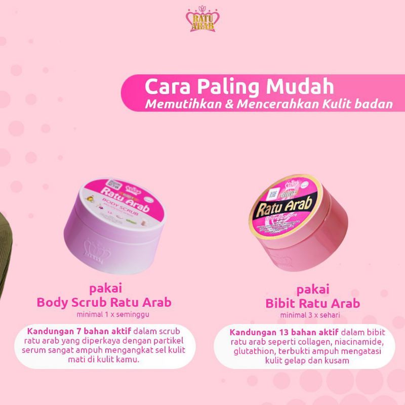 Jual BIBIT RATU ARAB LOTION ORIGINAL 100 % ( NEW PACKAGING) | Shopee ...
