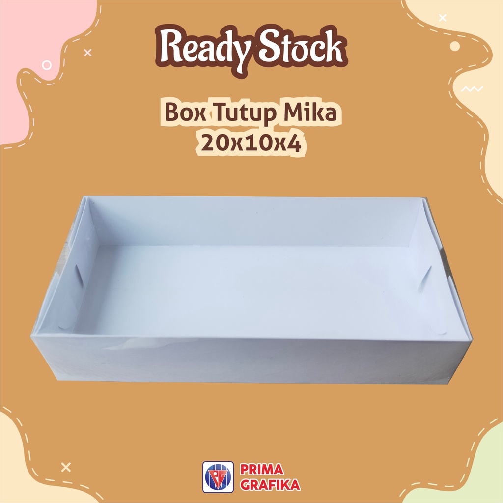 Jual Box Mika Cake Kue Brownies Bolu - Paper Box Transparan | Shopee ...