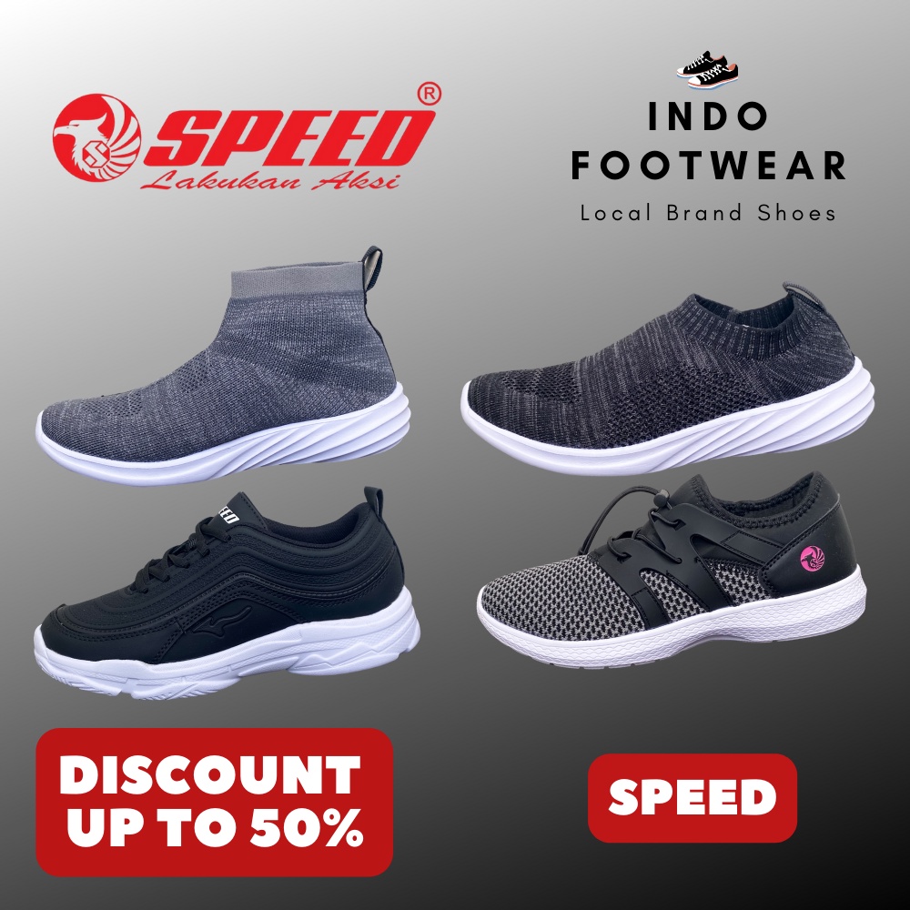 Jual SEPATU SPEED AURORA , GOODLUCK , LAVINA / 100% ORIGINAL / SEPATU ...