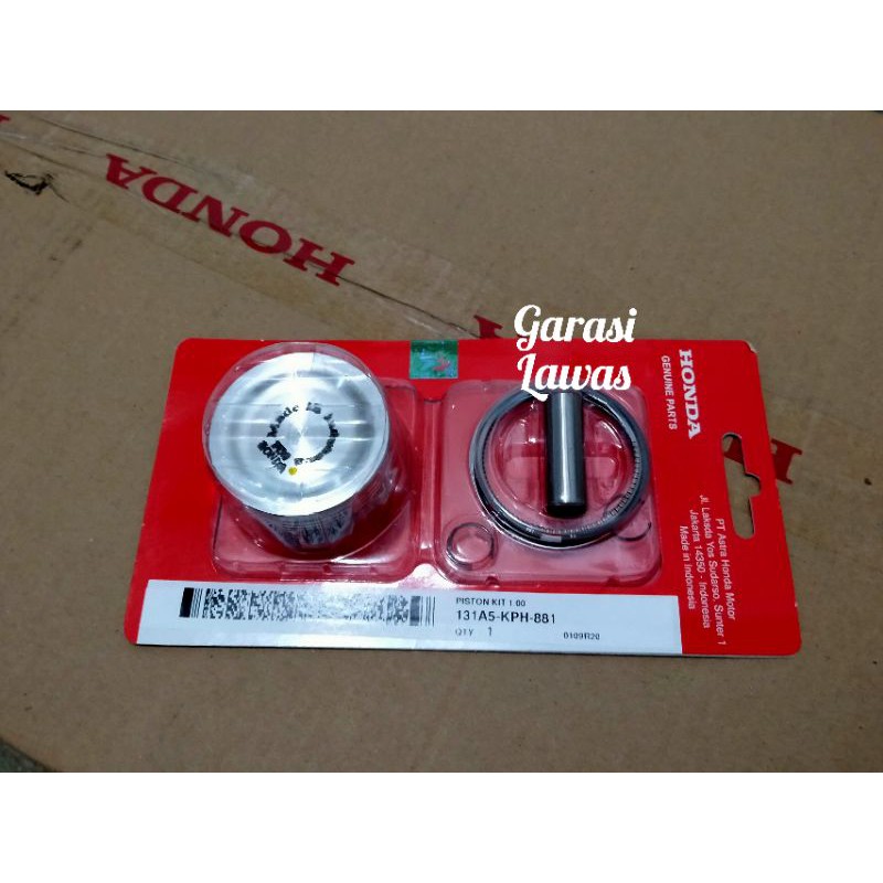 Jual 131A5-KPH-881 Piston kit original Honda Kharisma os 100 seher set ...