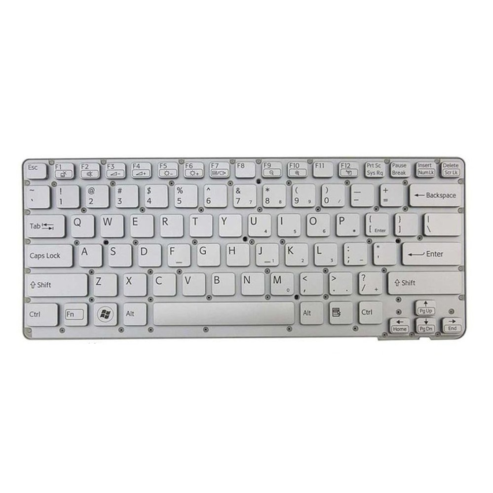 Jual Keyboard Sony Vaio PCG-61711W silver - original product | Shopee ...