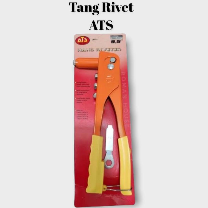 Jual ATS Tang Rivet Rifet Ripet / Hand Riveter Alat Tembakan Paku Plat ...