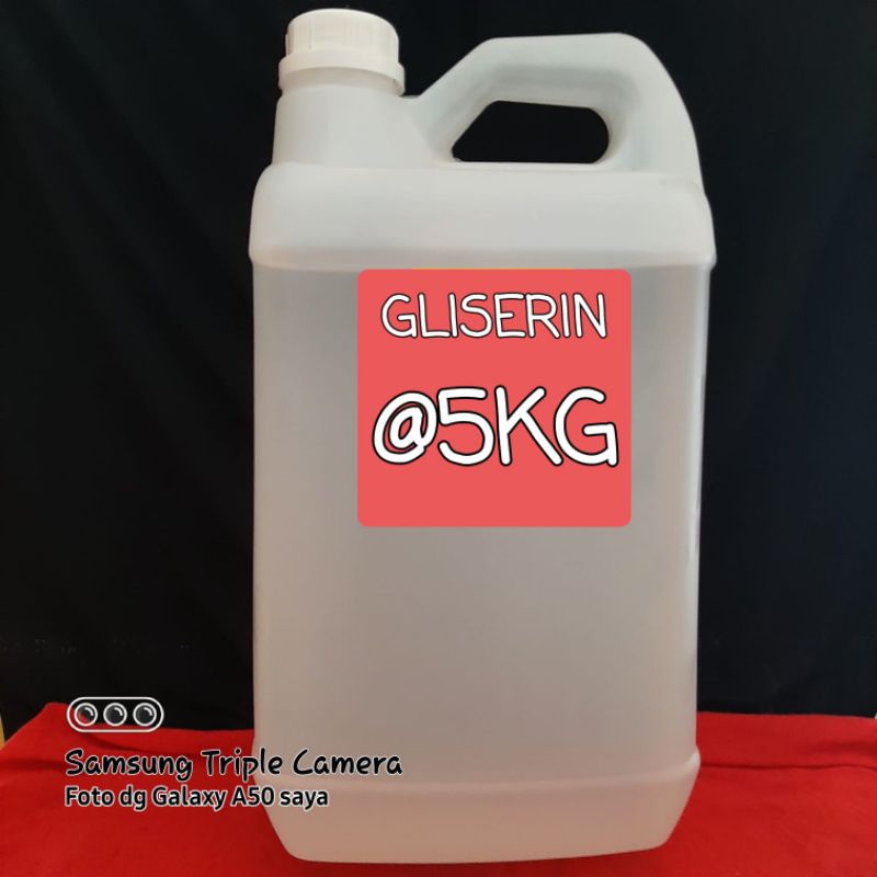 Jual GLISERIN/GLYCERIN/GLISEROL@5kg | Shopee Indonesia
