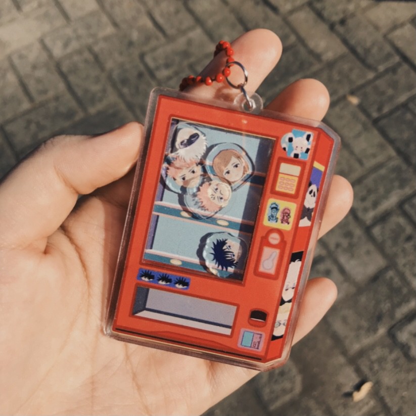 Jual Jujutsu Kaisen Vending Machine Shaker Keychain | Shopee Indonesia