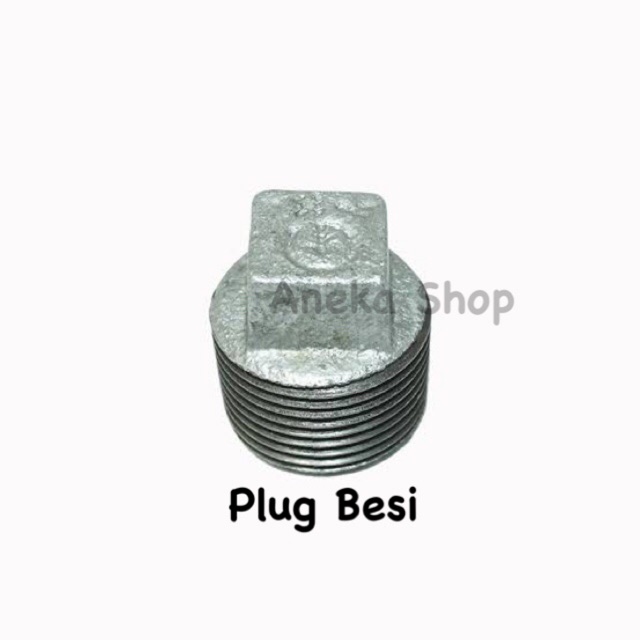 Jual Plug 3/4 inch besi Galvanis Galunggung | Shopee Indonesia