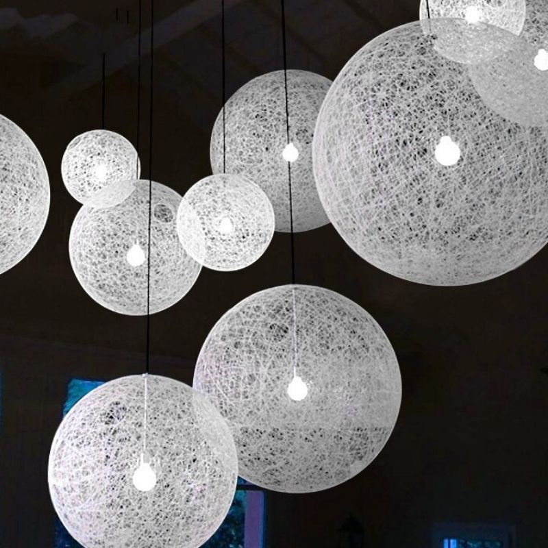 Jual Lampion benang dekorasi 24 cm lampion gantung lampion imlek ...