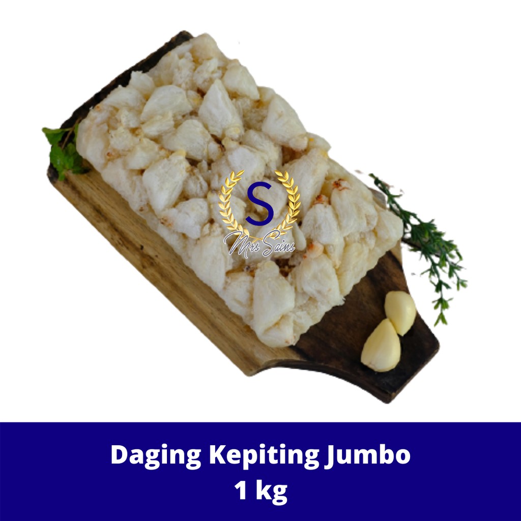 Jual DAGING Kepiting CRAB MEAT JUMBO[FROZEN FOOD SEAFOOD] Kupas 1Kg ...