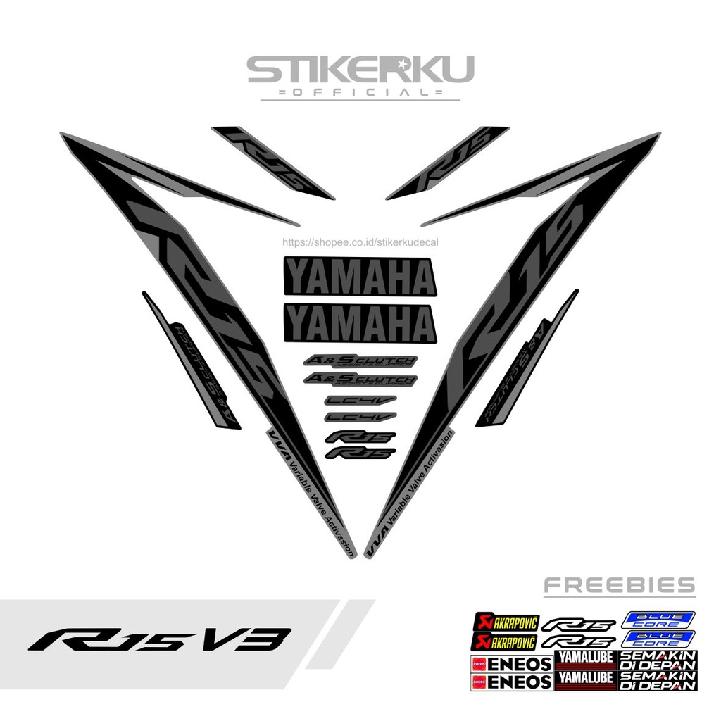 Jual STRIPING STRIPING FOR YAMAHA R15 V3 / STRIPING YZF R15 V3 / SIMLPE ...