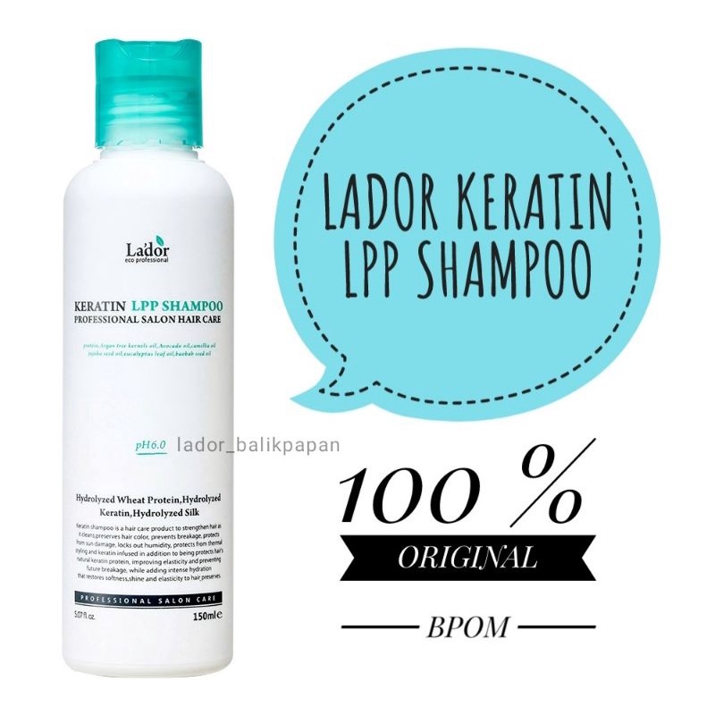 Jual LADOR KERATIN LPP SHAMPOO 150ml | Shopee Indonesia
