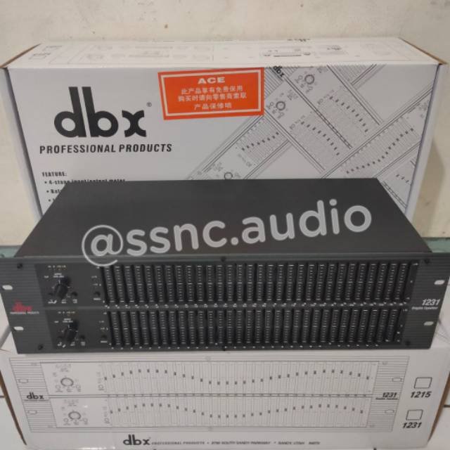 Jual EQUALIZER DBX 1231/DXB1231 (2 × 31 Channel) GRADE A | Shopee Indonesia