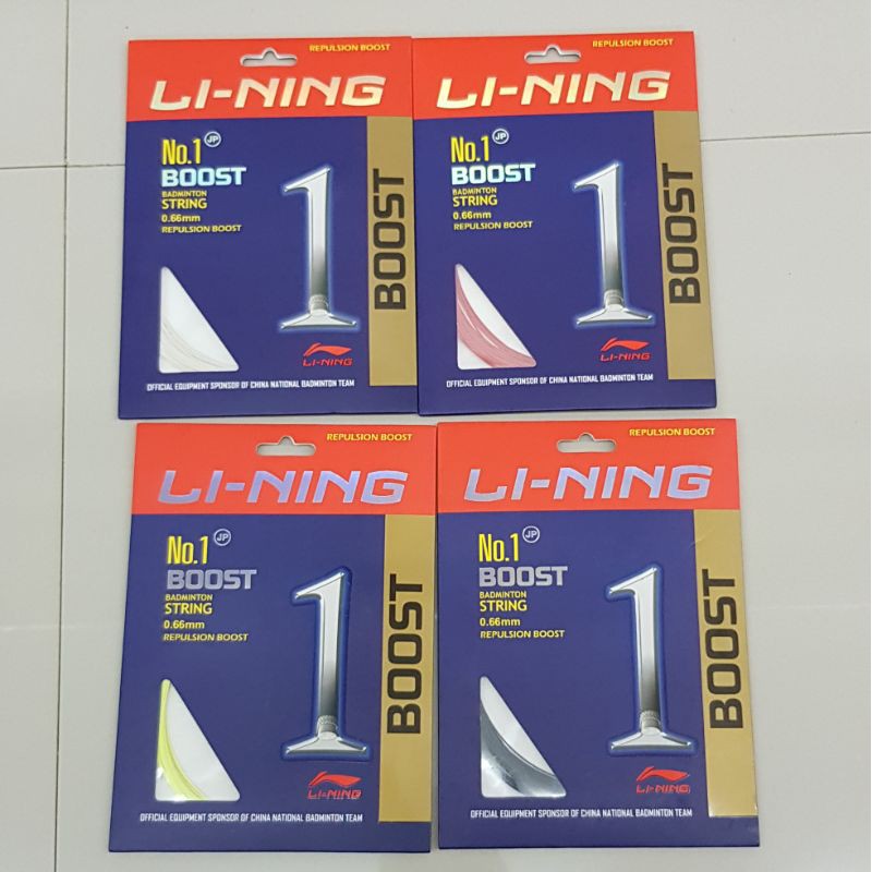 Jual Senar raket badminton Lining no 1 Boost made in Japan | Shopee ...