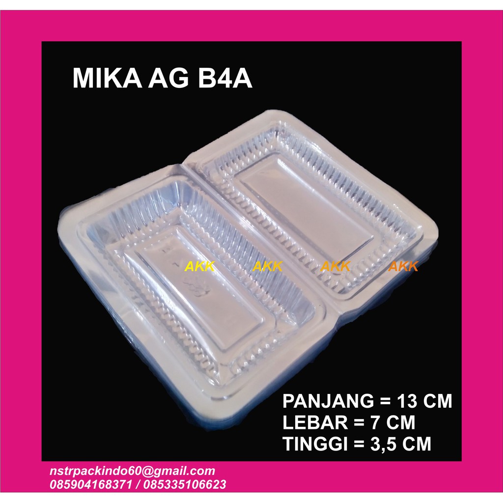 Jual MIKA AG B4A ISI 100 PCS) | Shopee Indonesia