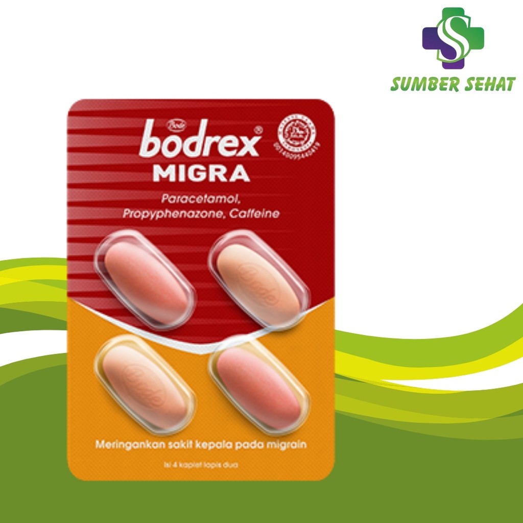 Jual BODREX MIGRA STRIP 4 TABLET | Shopee Indonesia
