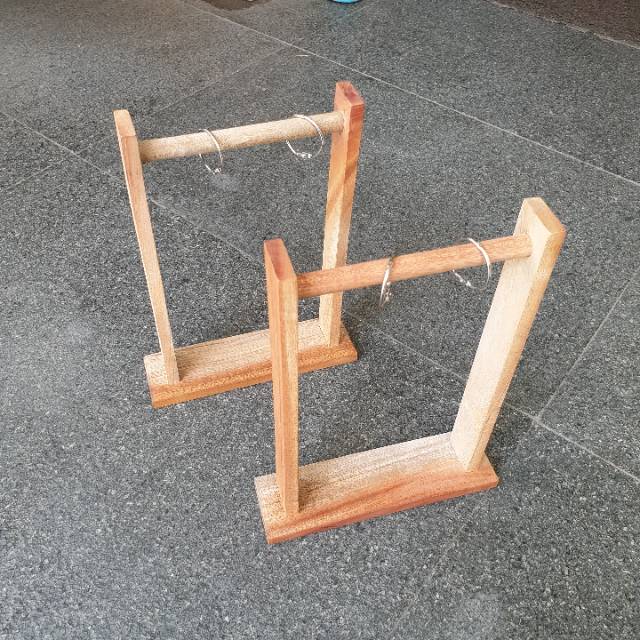 Jual Eco tent card kayu RUSTIC tempat gantungan menu / kalender ...