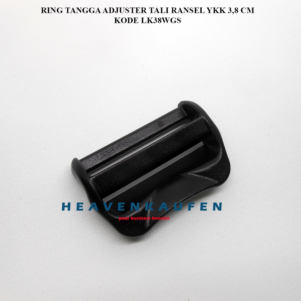 Jual Ring Tangga Adjuster Tali Tas Ransel YKK Kuat Anti Pecah 3,8 cm ...