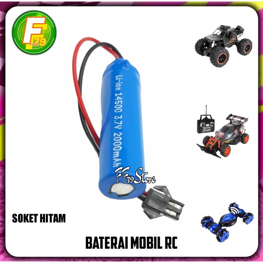 Jual Batre mobil remot control/RC Type Li-Ion 14500 Ukurn Baterai AA ...