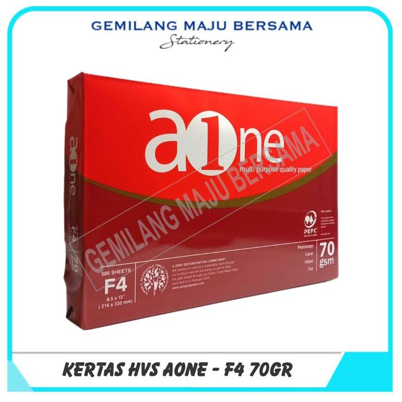 Jual Kertas HVS Aone F4 70 gr | Shopee Indonesia