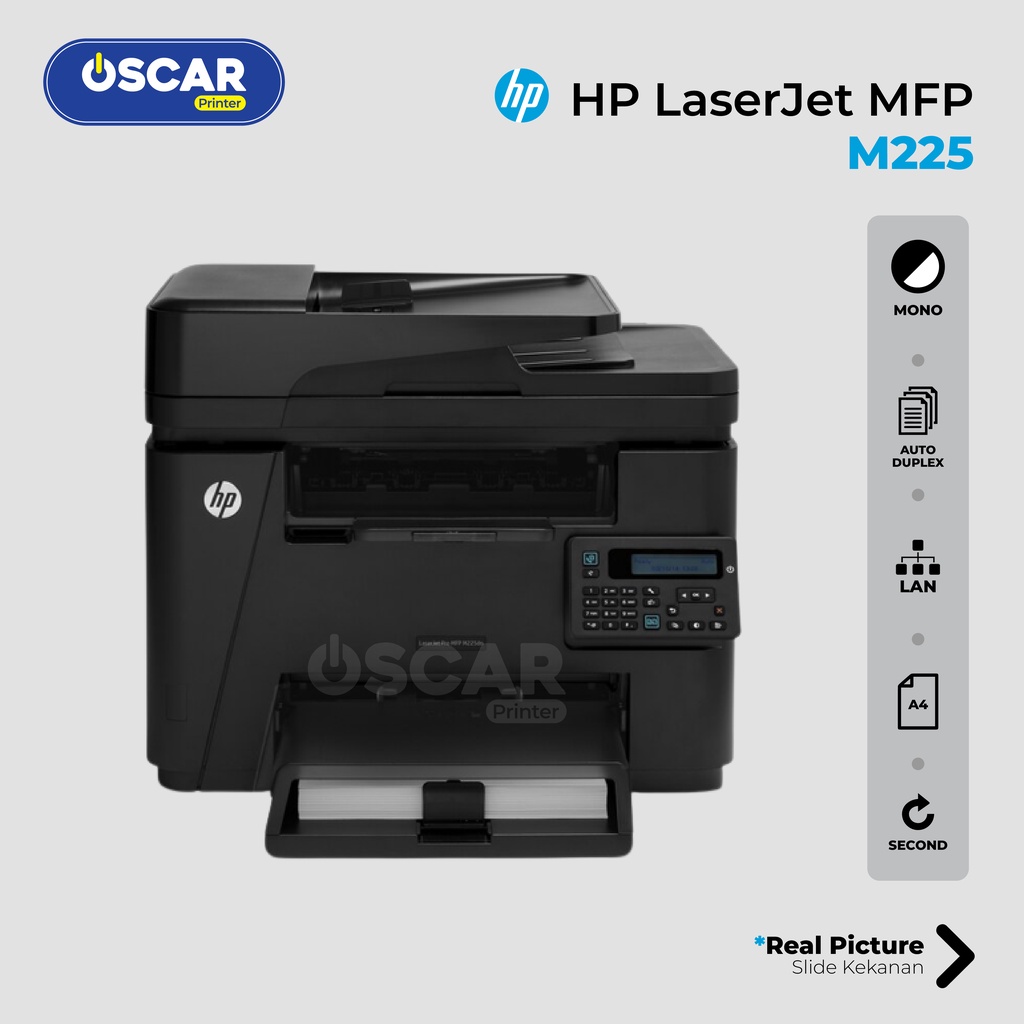 Jual Mesin Fotocopy Mini A4 HP Laserjet M225 Print Bolak-balik Scan ...