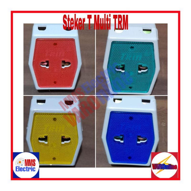 Jual Steker T Multi Serbaguna Warna Trm | Shopee Indonesia
