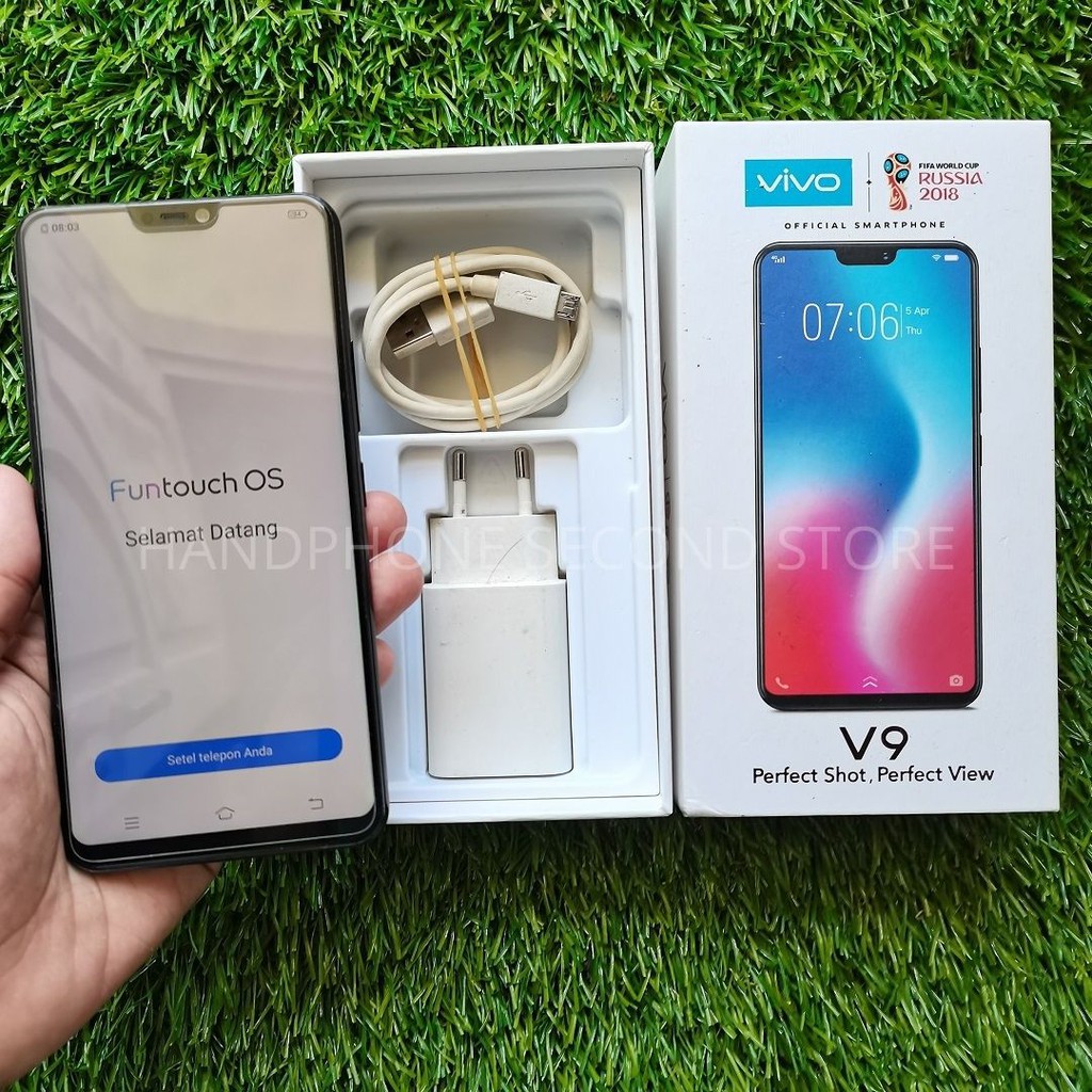 Jual HANDPHONE VIVO V9 4/64GB SECOND SEKEN BEKAS MURAH | Shopee Indonesia