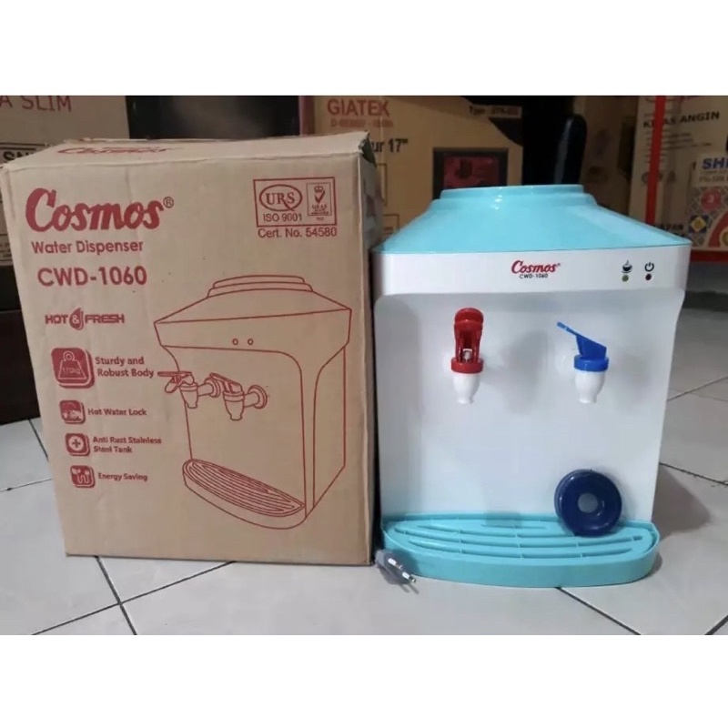 Jual Dispenser air minum Cosmos CWD-1060 air panas & netral | Shopee ...