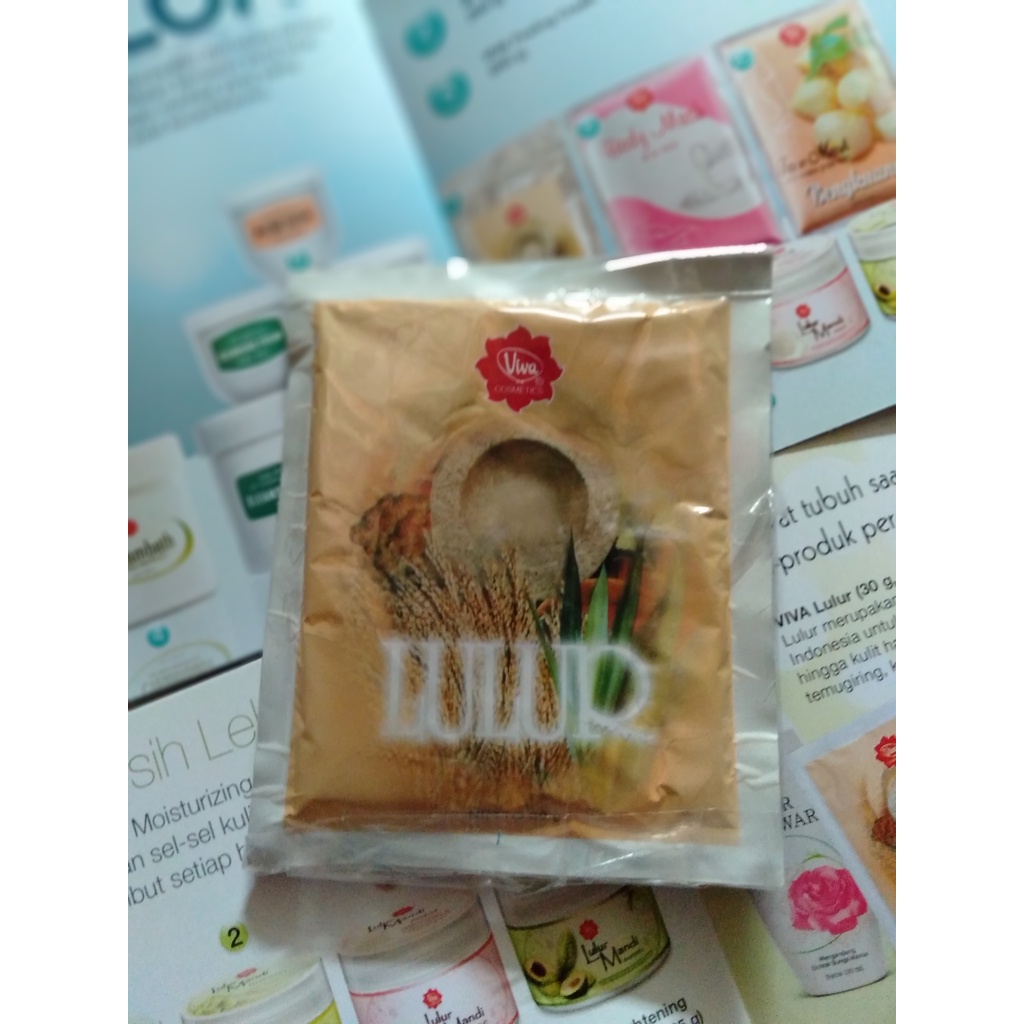 Jual Tmk COD lulur bubuk rempah viva original 30 gr | Shopee Indonesia