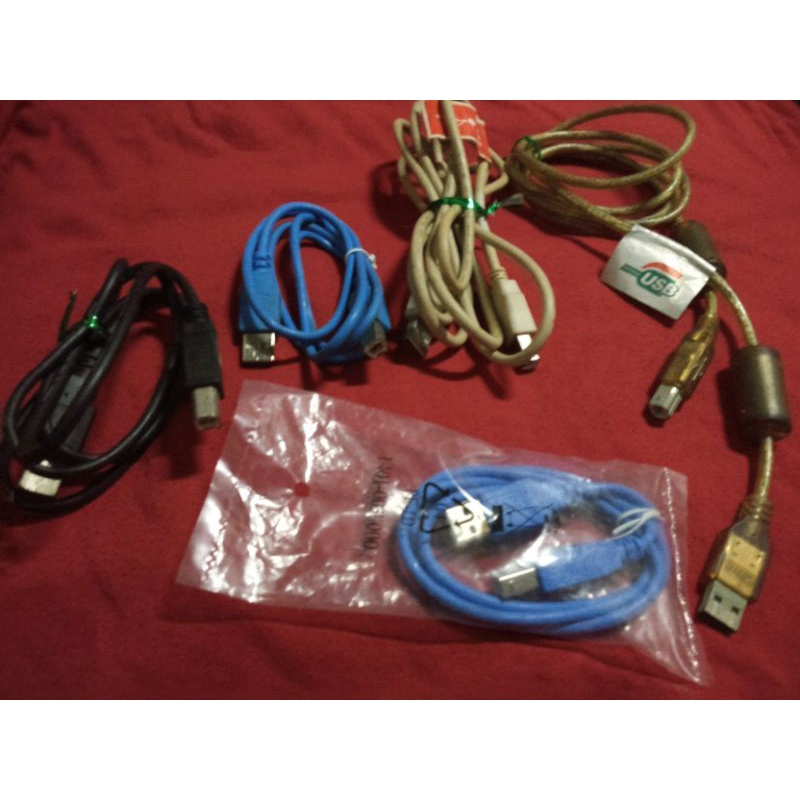 Jual cable USB printer,cable power modem | Shopee Indonesia