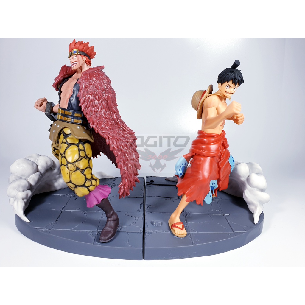 Jual Action Figure One Piece Luffy & Eustass Kid Log File Selection ...