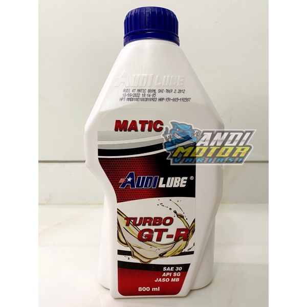 Jual Oli Audilube Matic Turbo GT-R 800ml | Shopee Indonesia