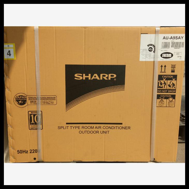 Jual Outdoor Ac Sharp Thailand 1 Pk Au-A9Say Freon R32 | Shopee Indonesia