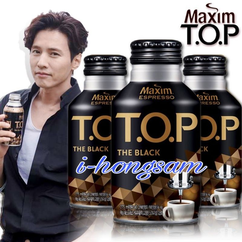 Jual Maxim TOP Coffee Black (Minuman Kopi Hitam ) 275ml | Shopee Indonesia