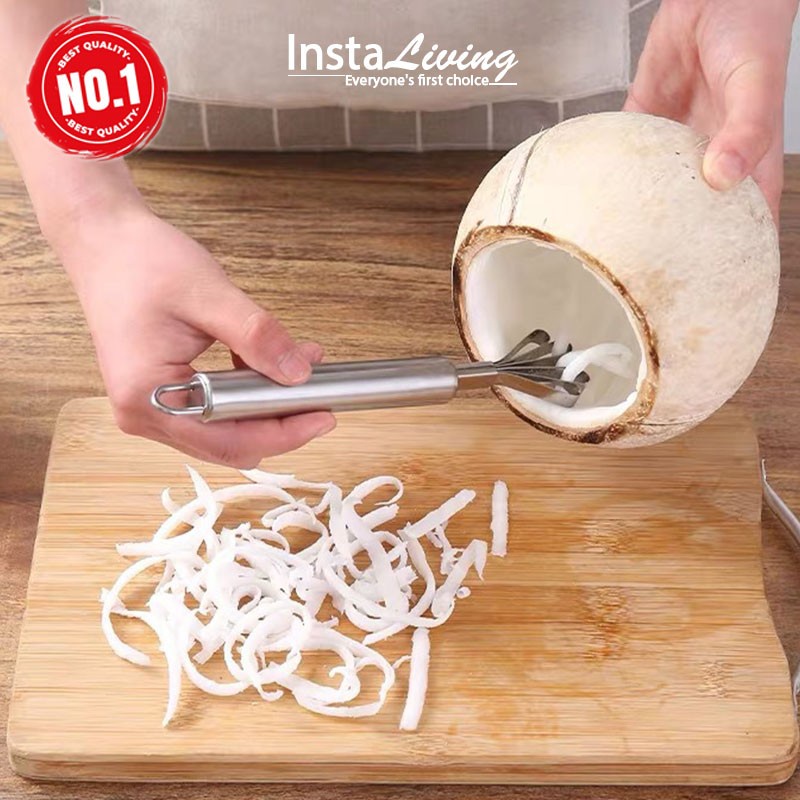Jual Alat Kerokan Kelapa Buah Blewah Coconut Shaver Stainless Steel ...
