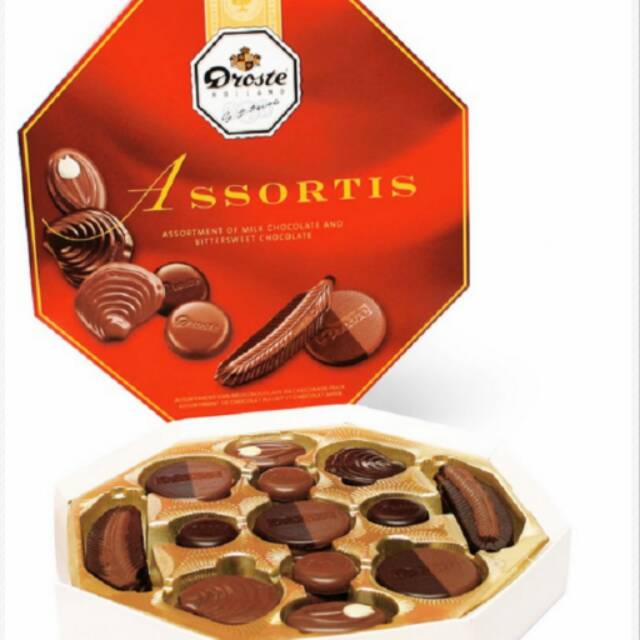 Jual Droste Holland Assortis Chocolate Box 200g | Shopee Indonesia