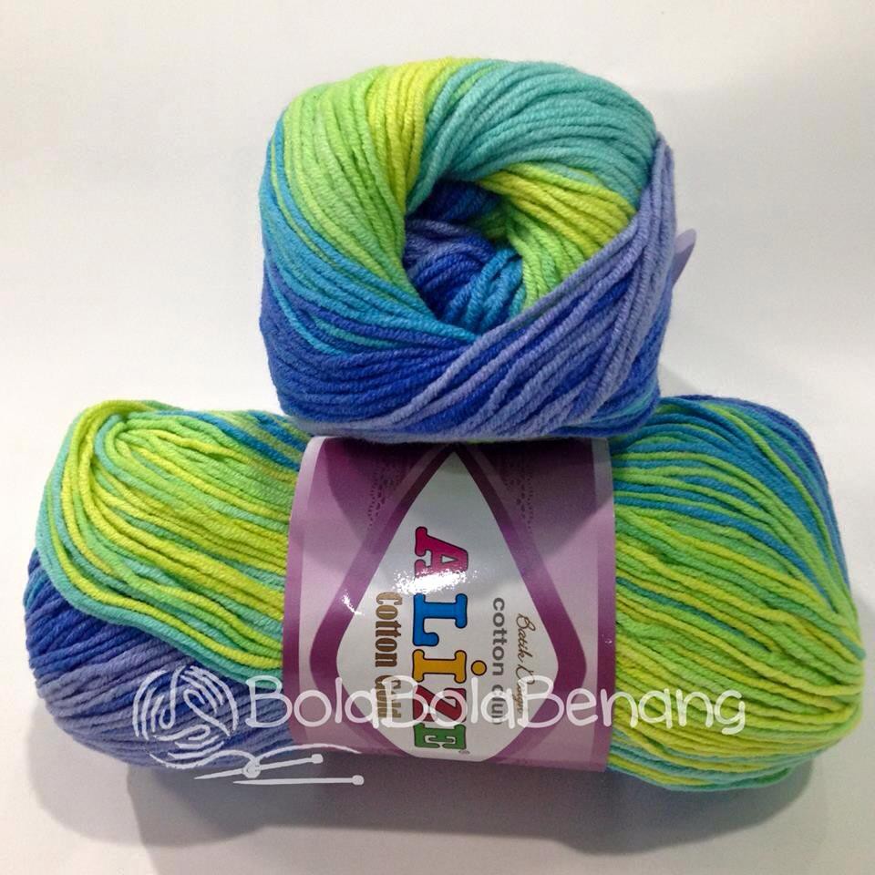 Jual Benang Rajut Alize Cotton Gold Batik 4146 | Shopee Indonesia