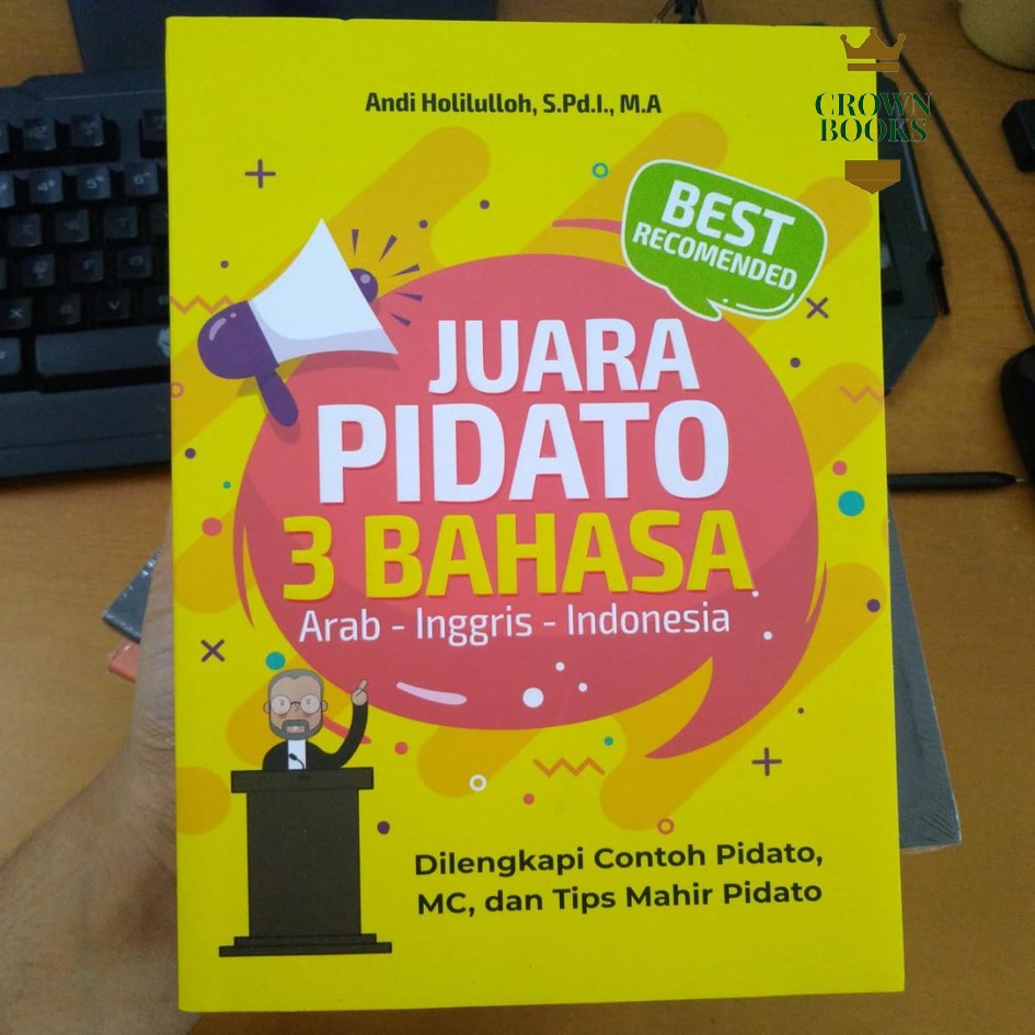 Jual BUKU JUARA PIDATO 3 BAHASA (ARAB-INGGRIS-INDONESIA) | Shopee Indonesia