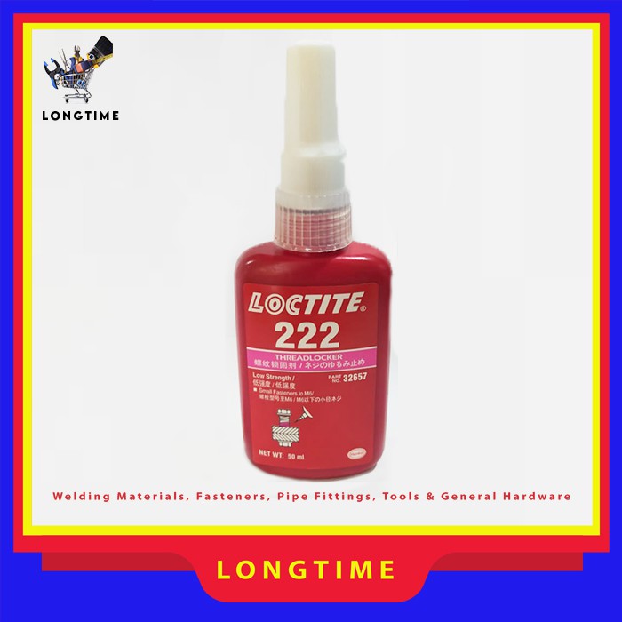 Jual Loctite 222 Threadlocking Adhesive - Lem Metal Kekuatan Ringan ...