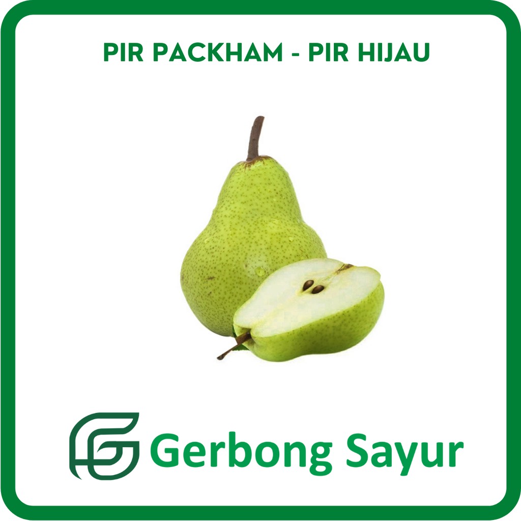 Jual Buah Pir Packham - Pir Hijau - Pear Segar - 1 Kg | Shopee Indonesia