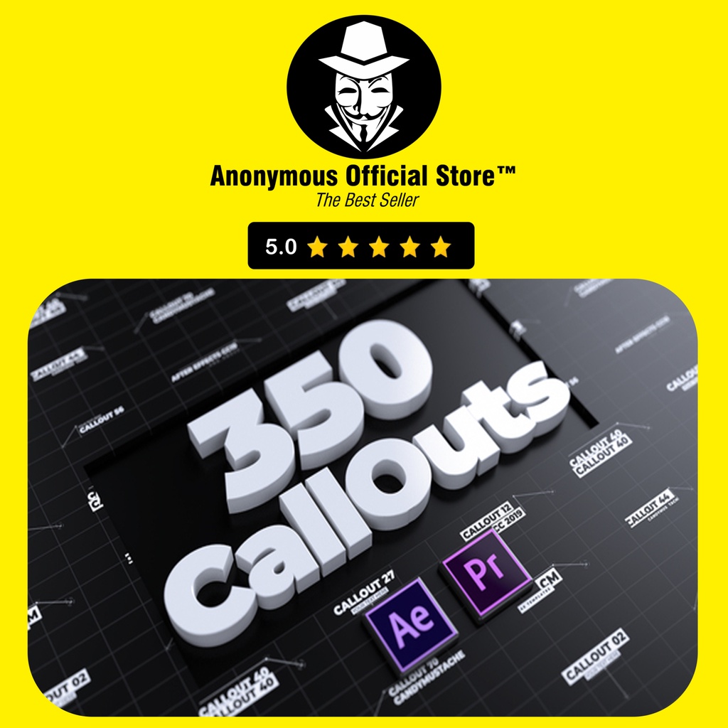 Jual KOLEKSI 350 CALLOUTS CALL OUTS PREMIUM SOUNDFX FOR PREMIERE PRO ...