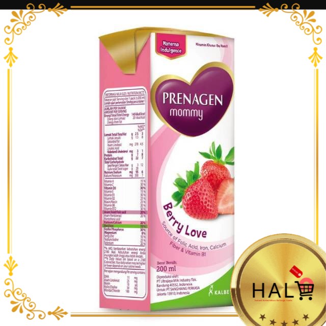 Jual PRENAGEN UHT MOMMY BERRY LOVE 200 ML | Shopee Indonesia