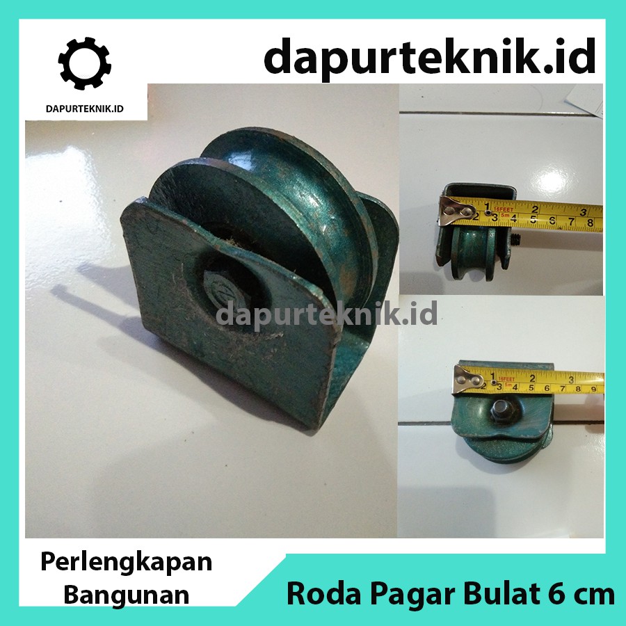 Jual Roda Pagar Bulat 6 cm Roda Pagar 6 cm | Shopee Indonesia
