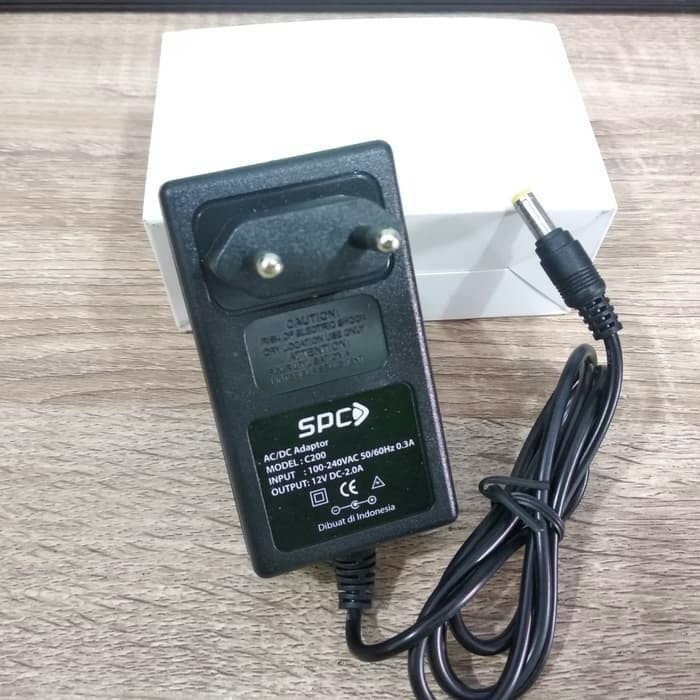 Jual SPC Adaptor 2 Ampere 12 Volt / Adaptor CCTV 2A 12V | Shopee Indonesia