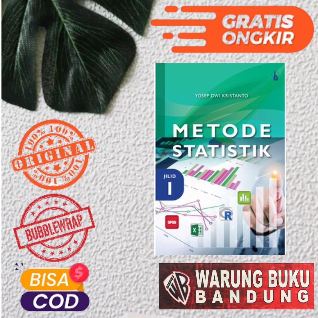 Jual Buku Metode Statistik Jilid 1 - Yosep Dwi Kristanto | Shopee Indonesia