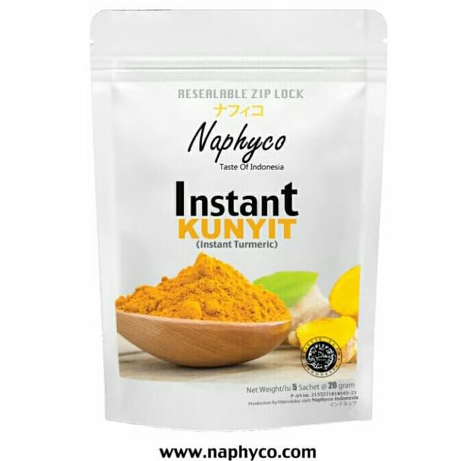 Jual Instant Kunyit Naphyco-Obat Maagh-Asam Lambung-Herbal alami-Kunyit ...