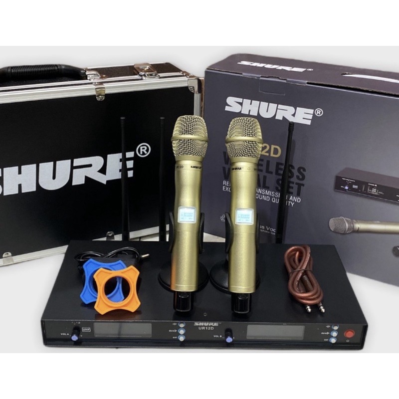 Jual MIC SHURE UR 12D WIRELESS (Handheld ) | Shopee Indonesia