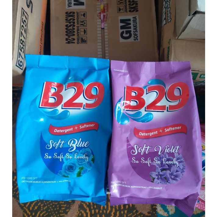 Jual B29 detergent+softener 777g | Shopee Indonesia