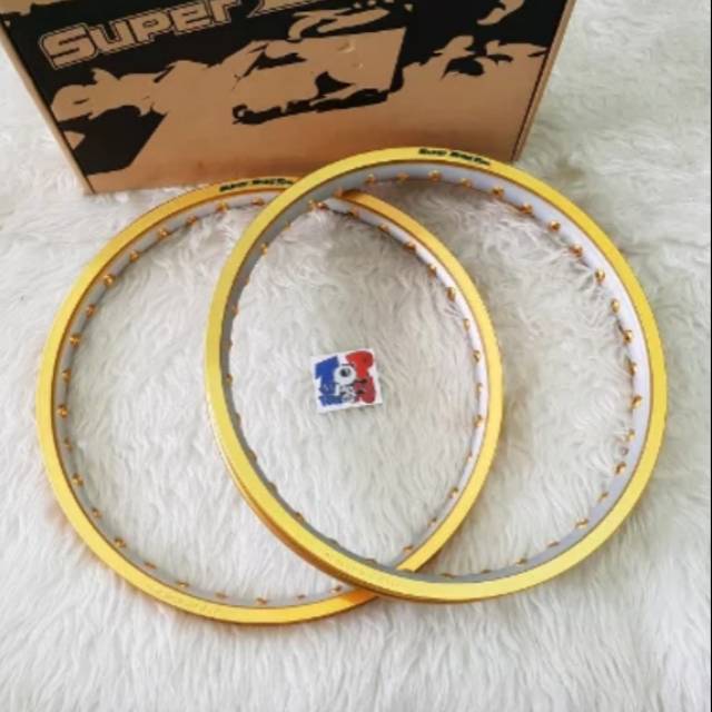 Jual VELG SUPER DRAG RIM TWOTONE UK 120-140 RING 17 THAILAND | Shopee ...