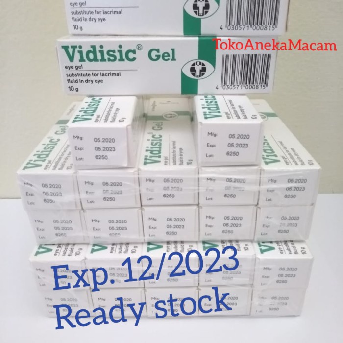 Jual Matakrim- Vidisic Gel 10 Gr -Krim-Mata. | Shopee Indonesia