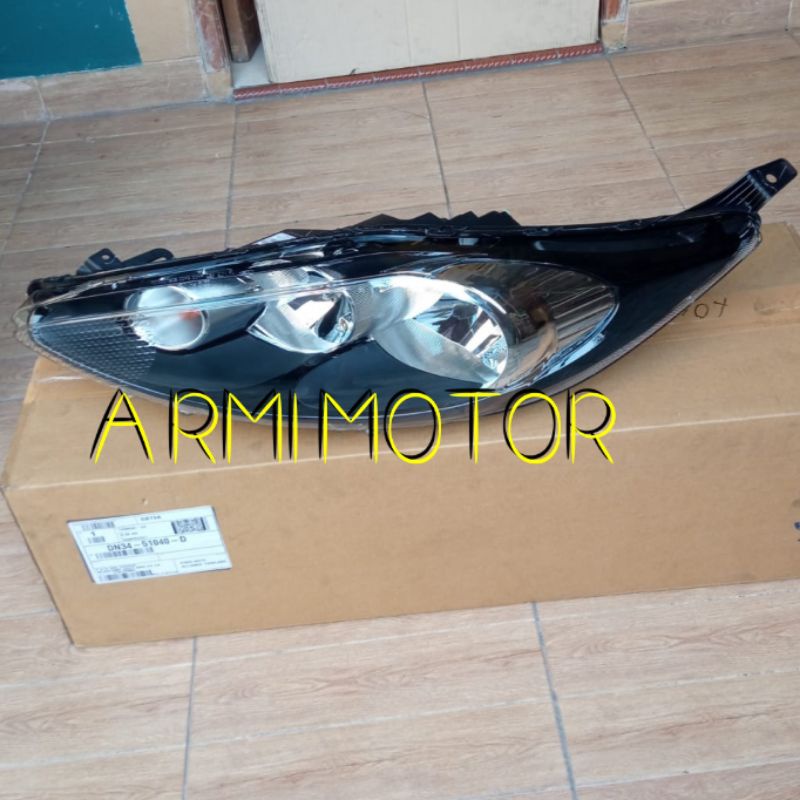 Jual Headlamp Ford Fiesta 1.4 cc 1.6 cc Lampu Headlamp LH Genuine Ford ...