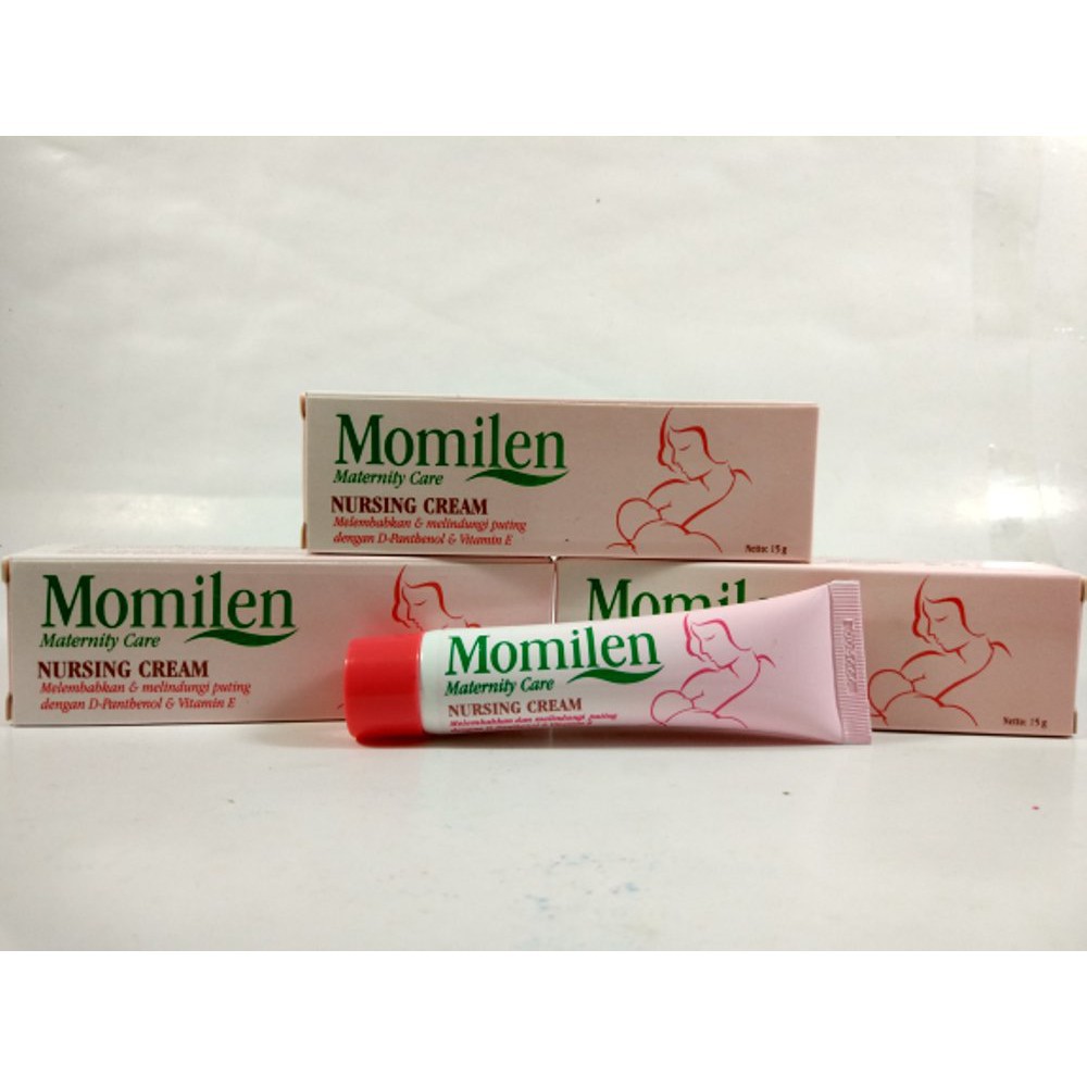Jual Momilen Nursing Cream 5gr dan 15gr Melindungi puting ibu selama ...
